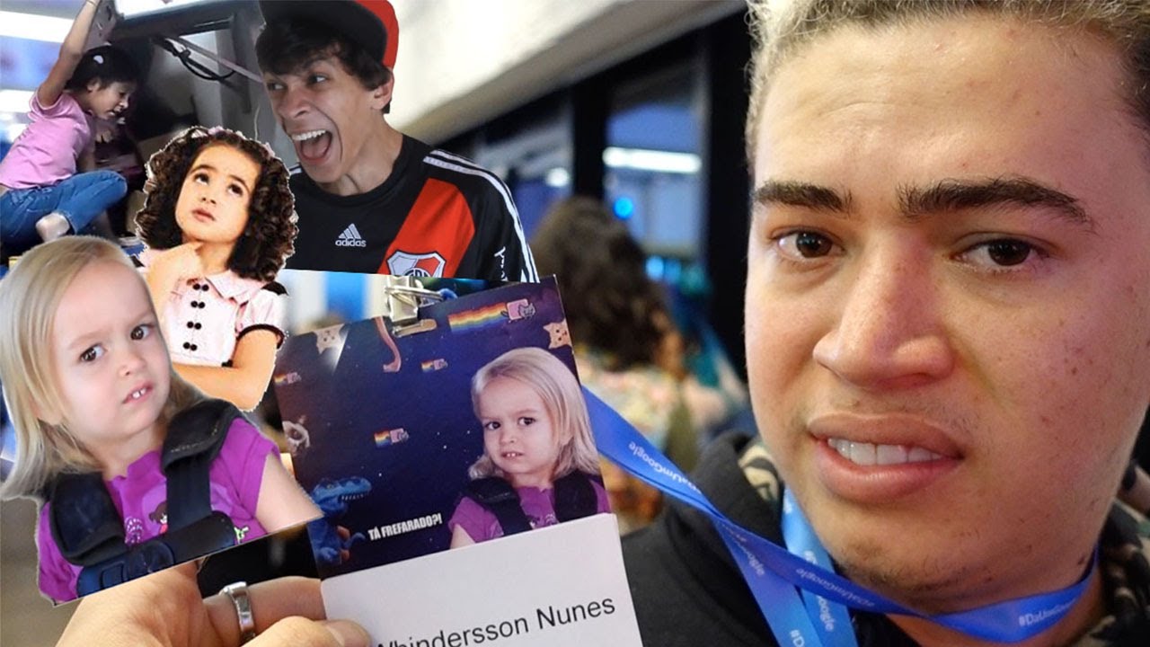 YOUTUBERS REFAZEM O MAIOR MEME DA INTERNET - MAISA, WHINDERSSON ...