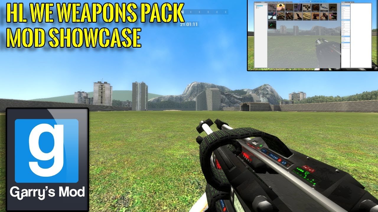(Gmod) HL WE Weapons Pack Mod Showcase - YouTube