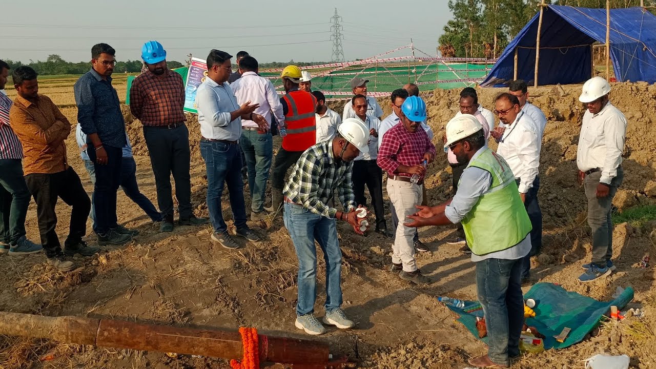 HDD WORK OF DAMODAR CANAL DHPL PROJECT PART-A - YouTube