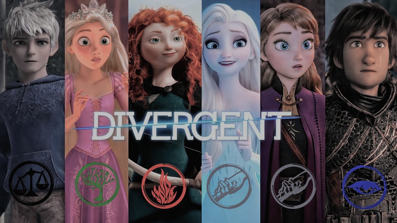 Rise of the Brave Tangled Frozen Dragons - Divergent (Non/Disney ...