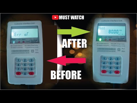 HOW TO FIX PAIRING ERROR ON WELLSUN PLC METERS | AEDC KEDC IBEDC #nepa #prepaidmeter #aedc #recharge