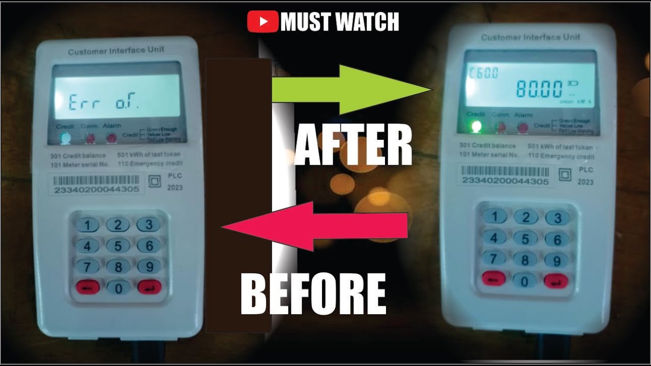HOW TO FIX PAIRING ERROR ON WELLSUN PLC METERS | AEDC KEDC IBEDC #nepa ...