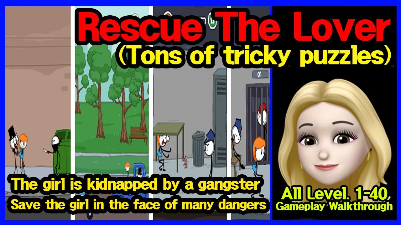 Rescue the Lover - Henry Stickman Save The Girl - Escape Puzzle Game ...