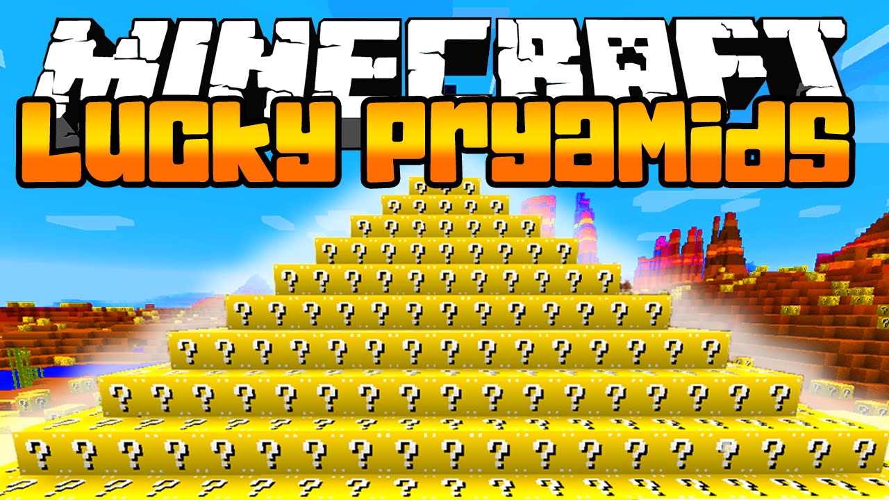 Minecraft Lucky Block Pryamids! (Minecraft Lucky Block Battle) w ...