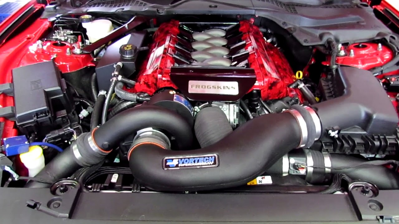 Vortech supercharged 2017 Mustang GT - YouTube