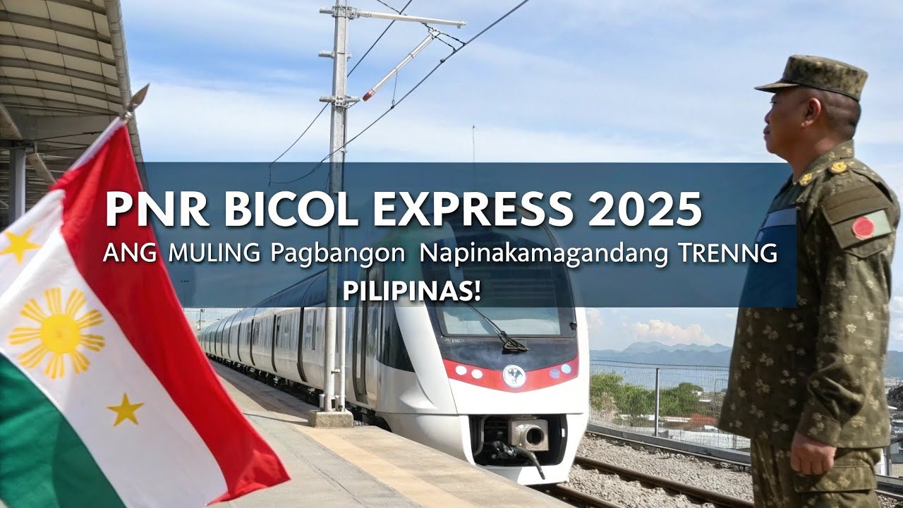 🚄 “PNR Bicol Express 2025: Ang Muling Pagbangon ng Pinakamagandang Tren ...