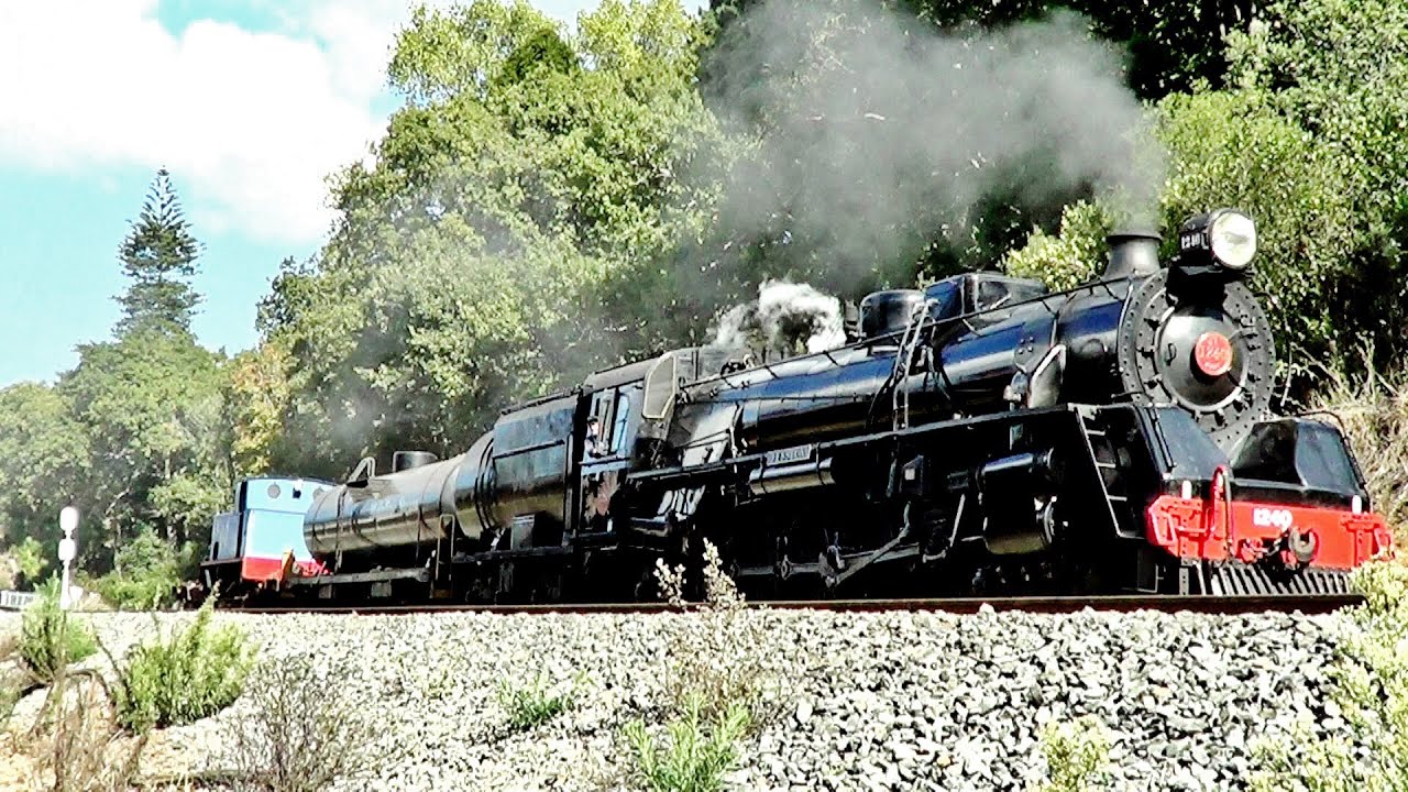 Ja 1240 Returns to Mainline Steam with Bagnall - YouTube
