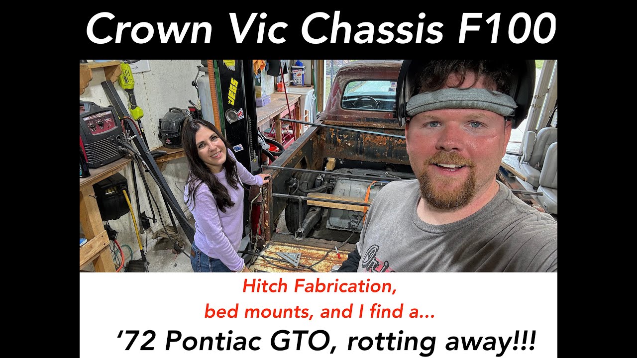I find a '72 GTO? The crown vic F100 gets a custom hitch and bed mounts ...