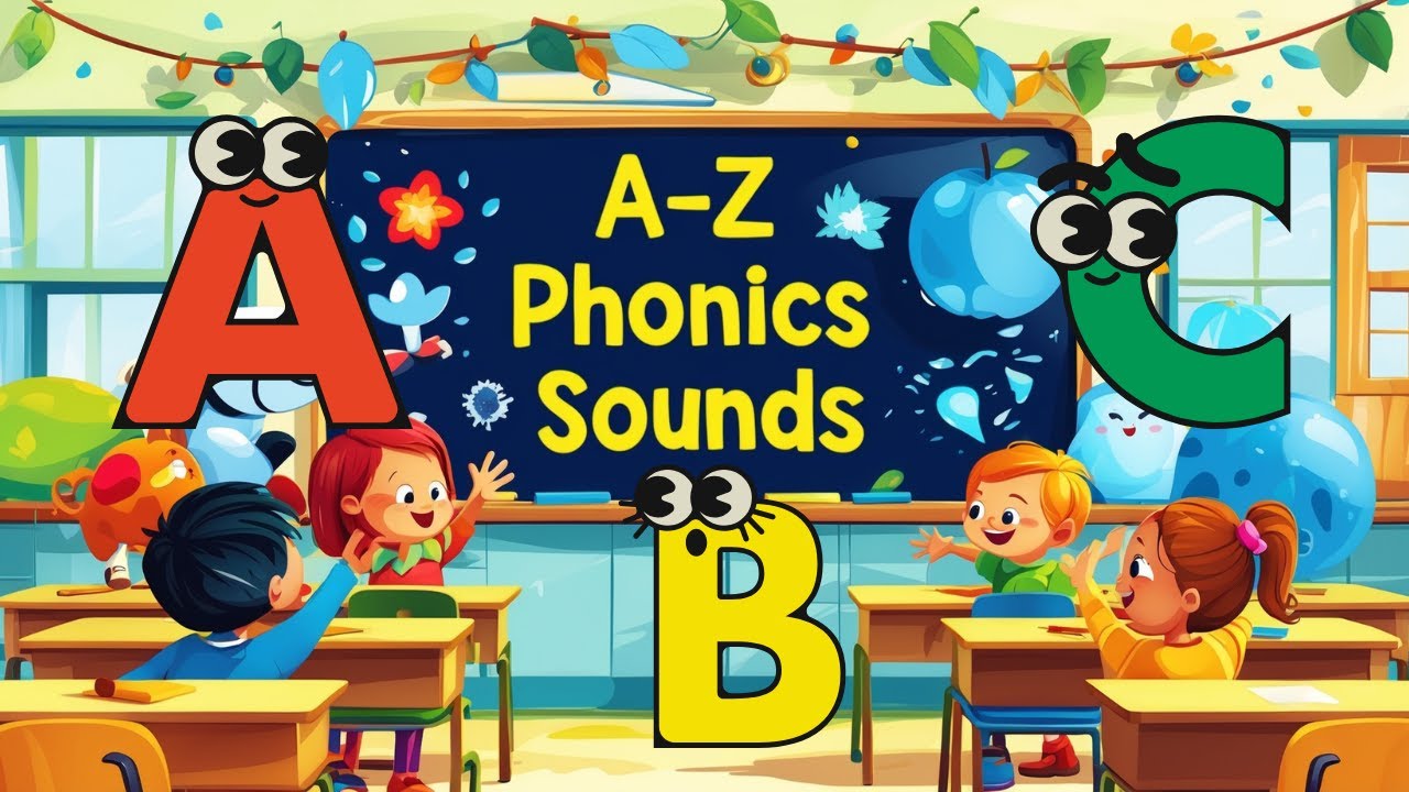 Learn A to Z with Phonics & Sounds | Fun Alphabet Learning for ...