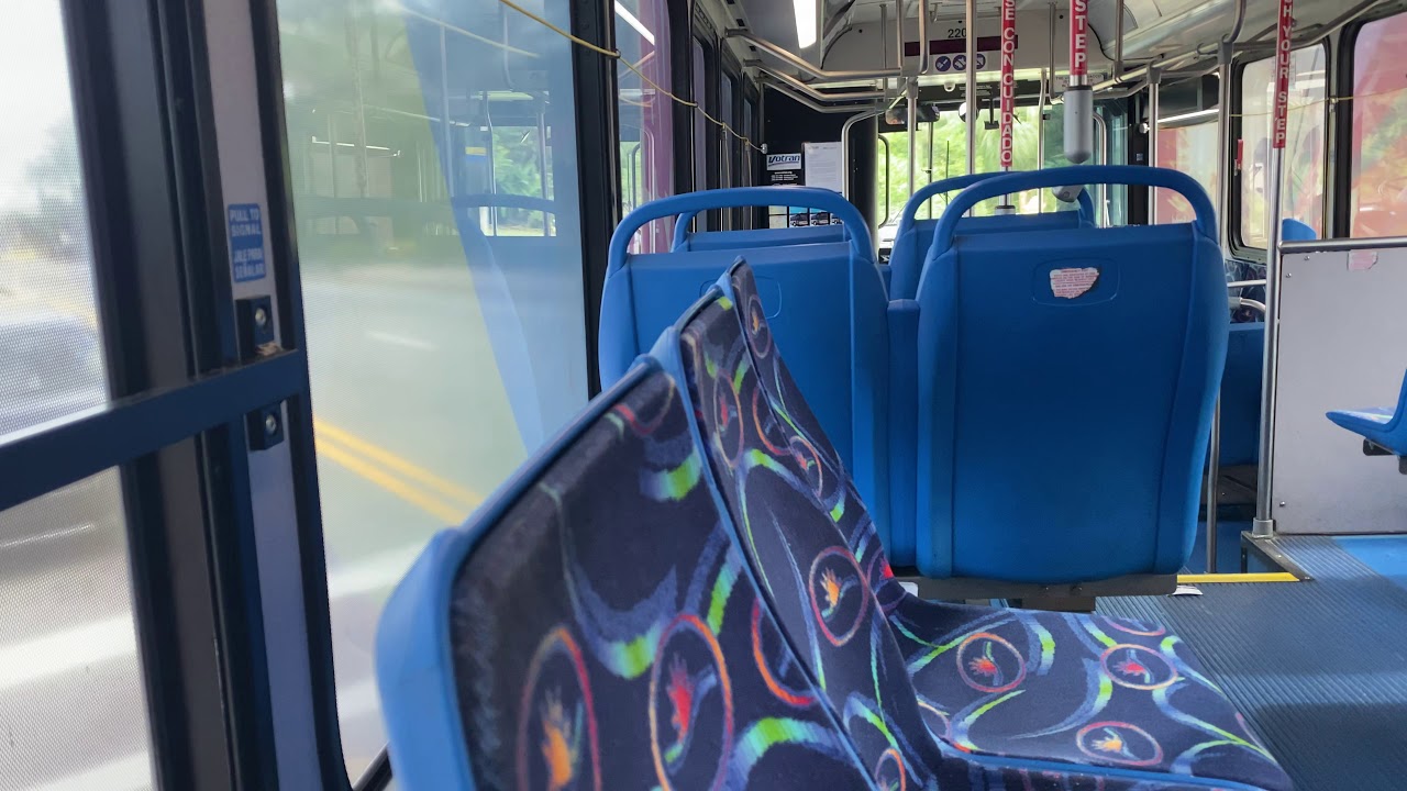 Votran ride on bus 2207 - YouTube