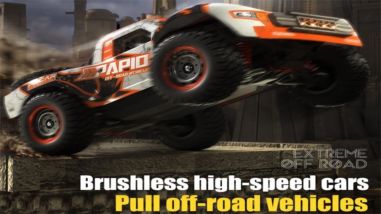 2.4GHz High Speed Off-Road Remote Control Car-Excellent traction and ...