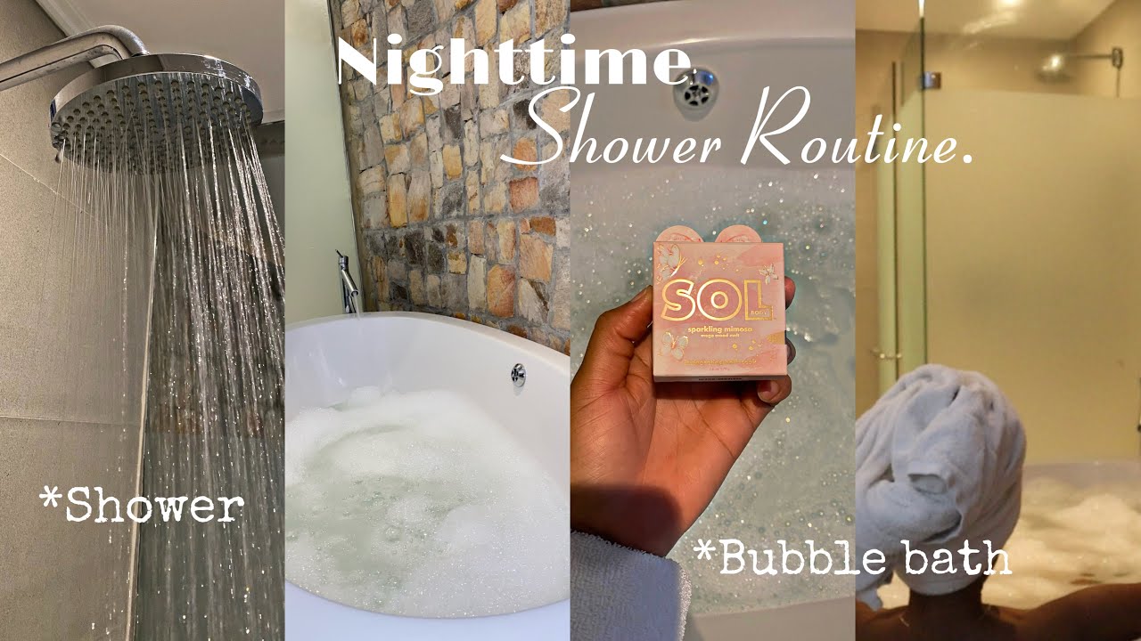 NIGHTTIME SHOWER & BODY CARE ROUTINE + SMELL GOOD + SOFT GLOWY SKIN ...