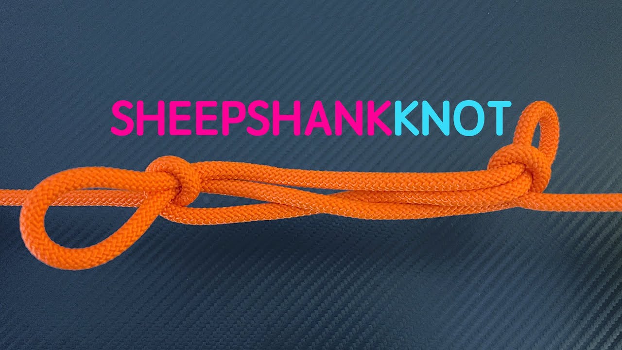 Sheepshank Knot Tying Instructions - YouTube