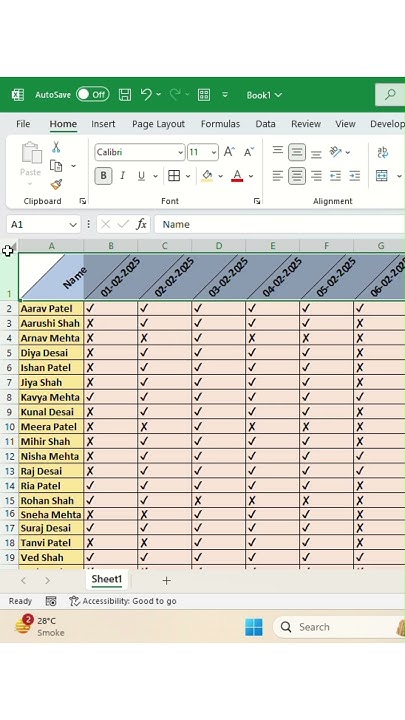Excel hack// excel tips//#short - YouTube