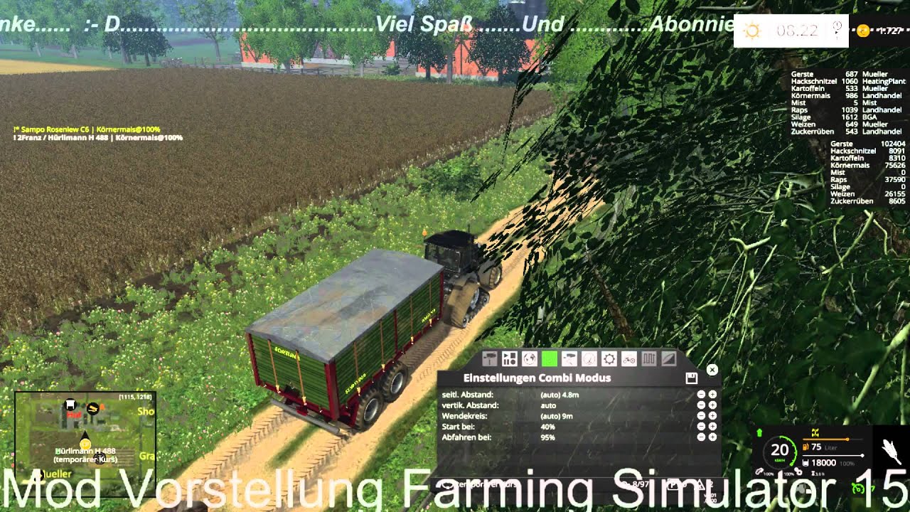 Courseplay Mod für Landwirtschafts Simulator 15 :Tutorial Part 3.-2 ...