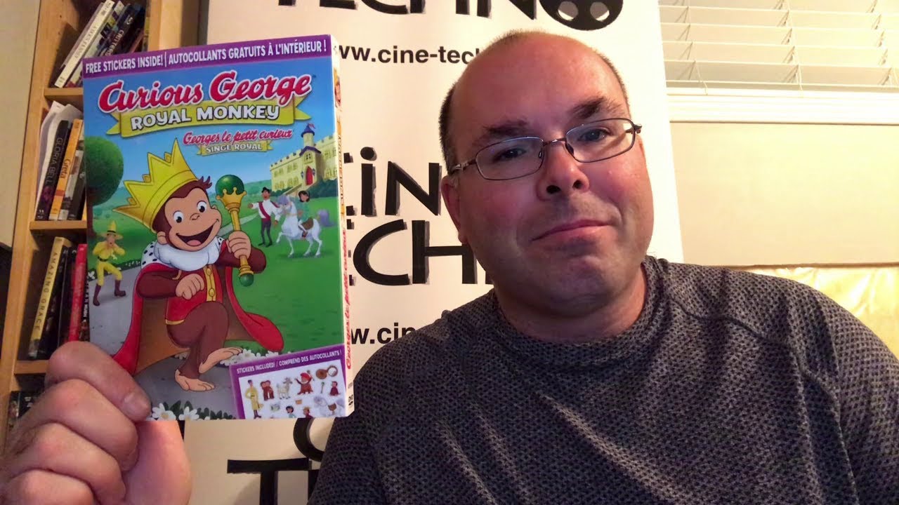 Présentation (unboxing) du film Curious George: Royal Monkey en format ...