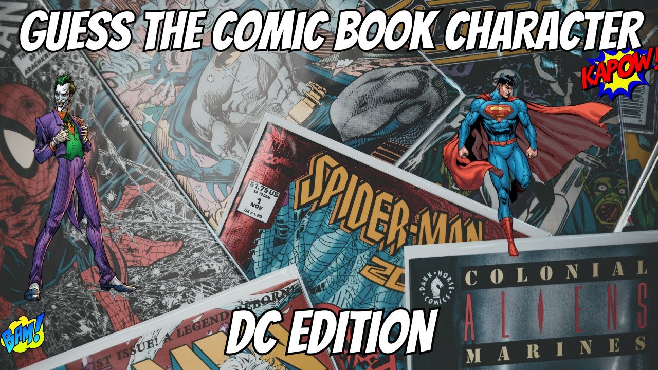 Guess the Comic Book Character Part 1 - DC Edition #quiz #games #trivia ...