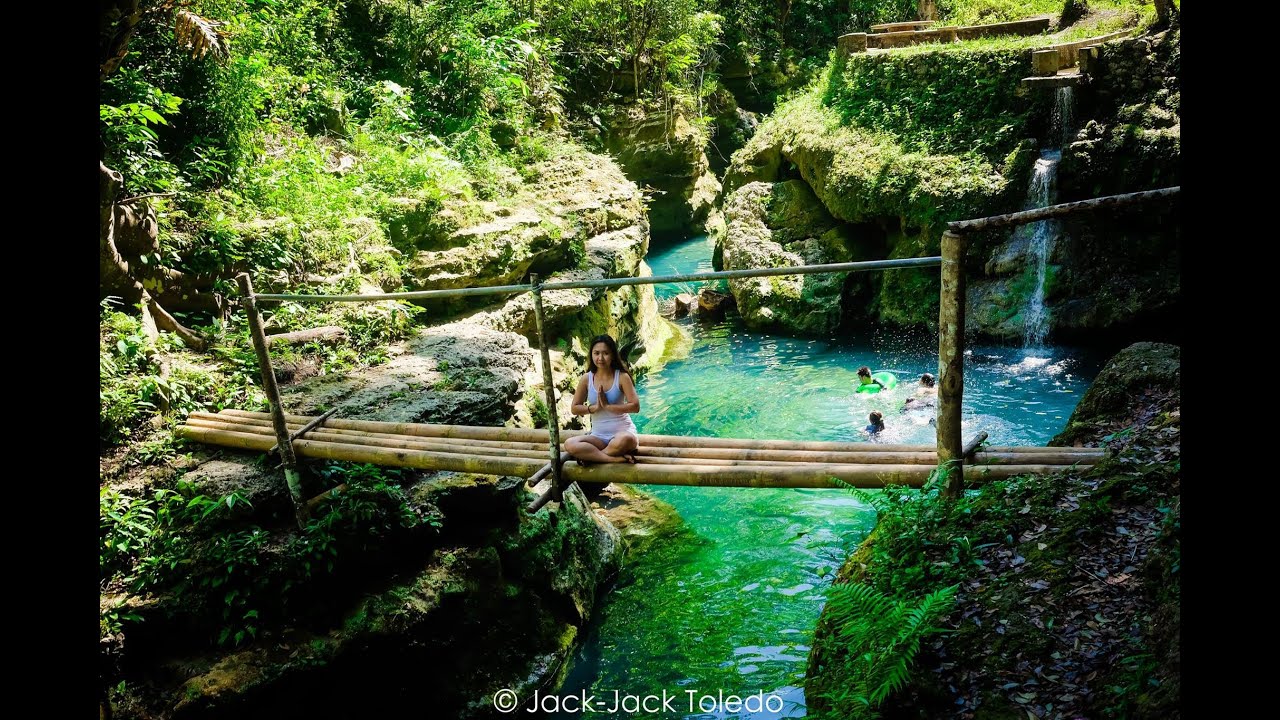 WaterFalls in Alegria Cebu Philippines - YouTube