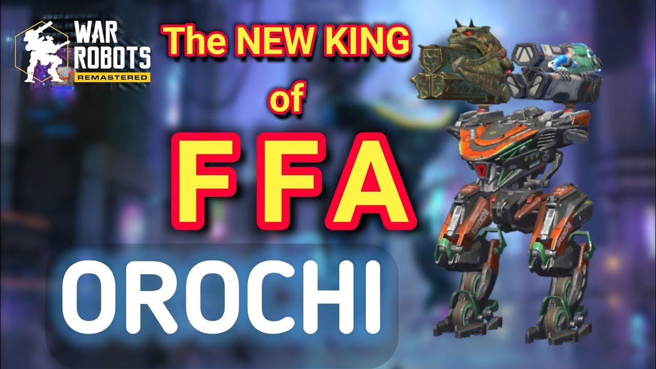 War Robots. The New KING of FFA. OROCHI with GHOST Pilot. + New Silver ...