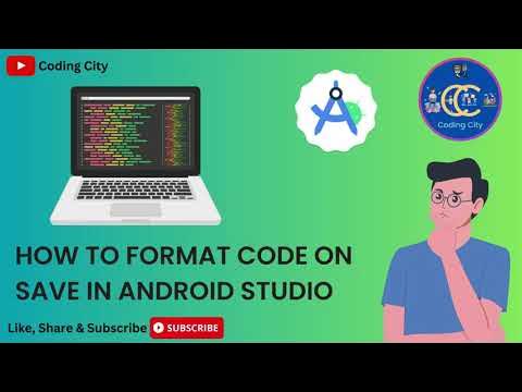 How to format code on save in android studio #coding #androidstudio #andriodstudiotips # ...