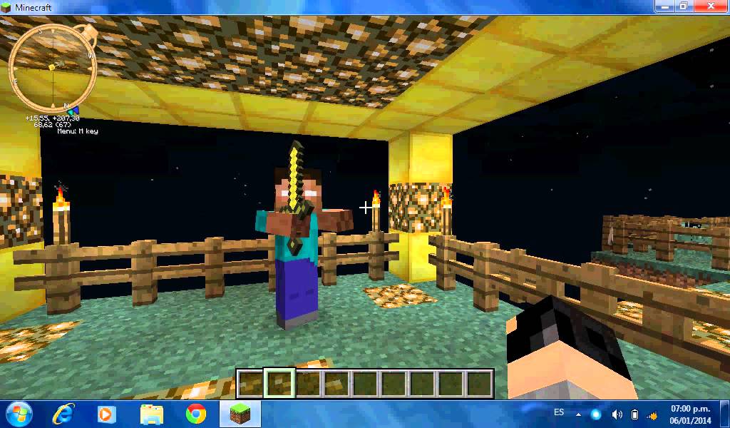 Crafter Salcedo skin de herobin minecraft 1.5.2 - YouTube