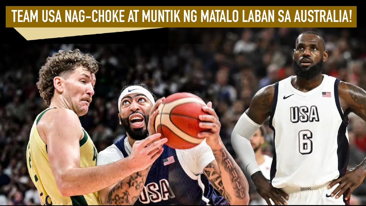 ANTHONY DAVIS AT EDWARDS ANG NAGPANALO SA TEAM USA VS AUSTRALIA! - YouTube