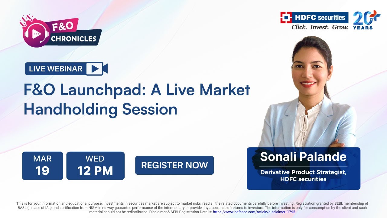 F&O Launchpad: A Live Market Handholding Session - YouTube