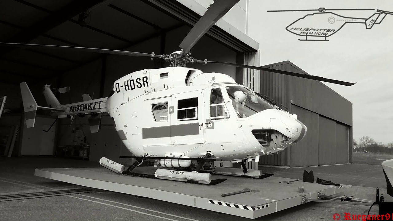 [HD] German Air Ambulance 02 Bk 117 Flyout, Abschiedsvideo - YouTube