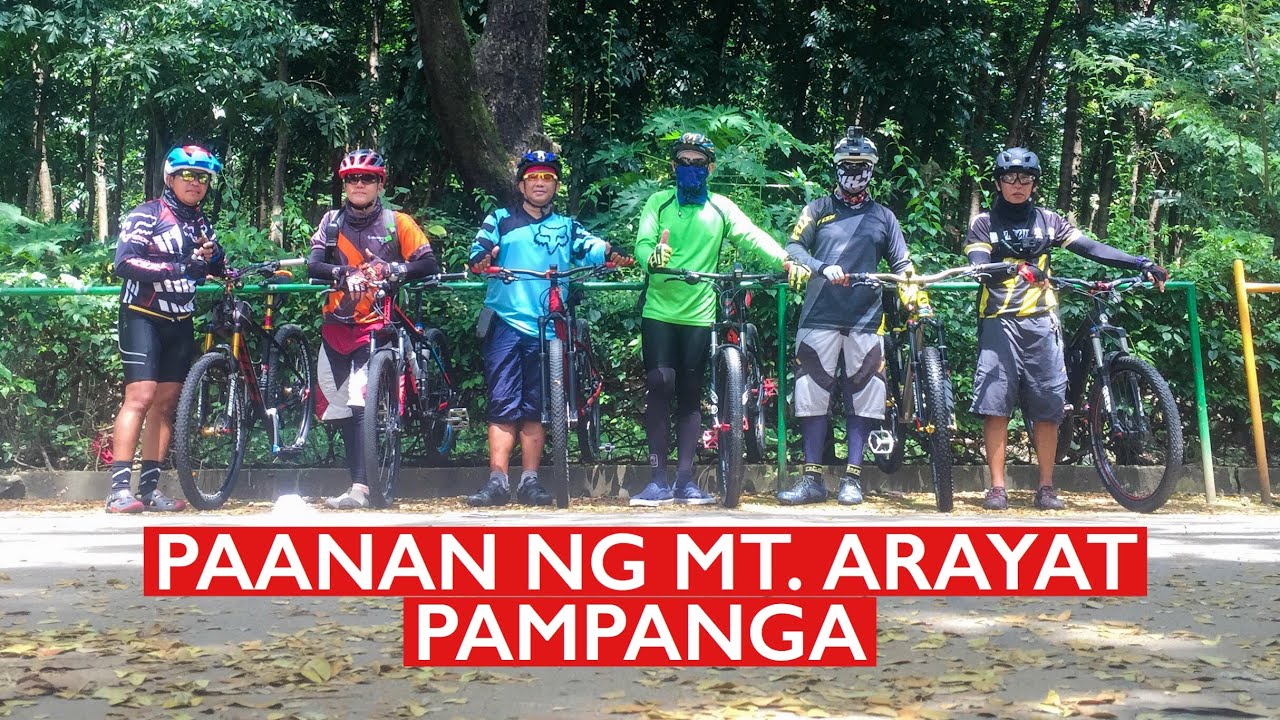 Bike Ride to Paanan ng Mt. Arayat Pampanga - YouTube