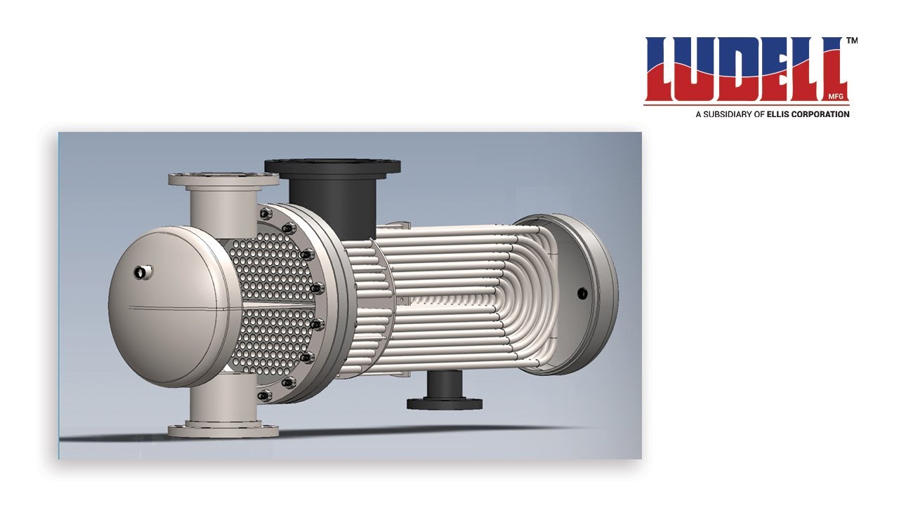 U Tube Heat Exchanger by Ludell Manufacturing - YouTube