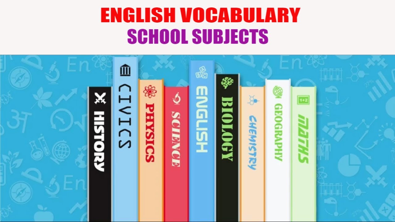 School Subjects Vocabulary With Pictures Pronunciations And school-subjects-vocabulary-with-pictures-pronunciations-and
