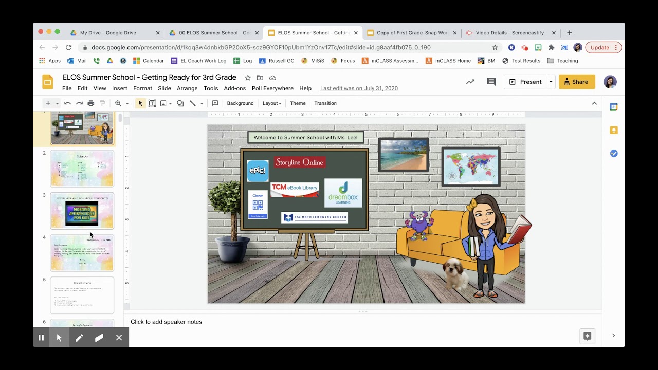 Copy/Pasting from one Google Slides presentation to another - YouTube