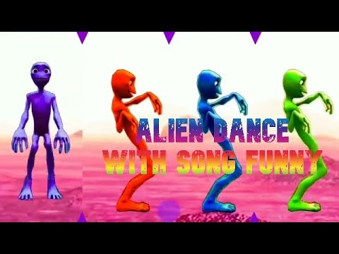 ALIEN DANCE WITH SONG FUNNY | ALIEN DANCE GREEN | ALIEN DANCE DOME TU ...