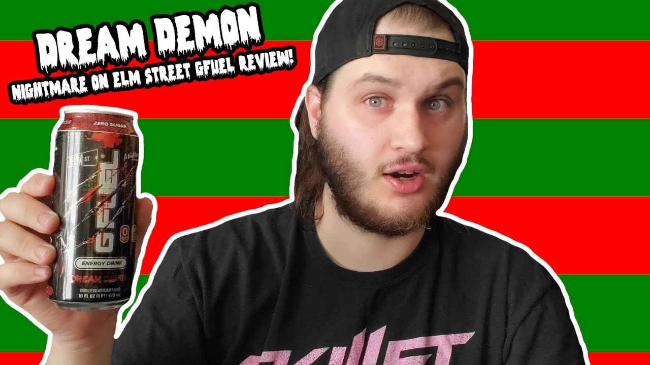 Nightmare On Elm Street "Dream Demon" GFUEL Can Review! - YouTube