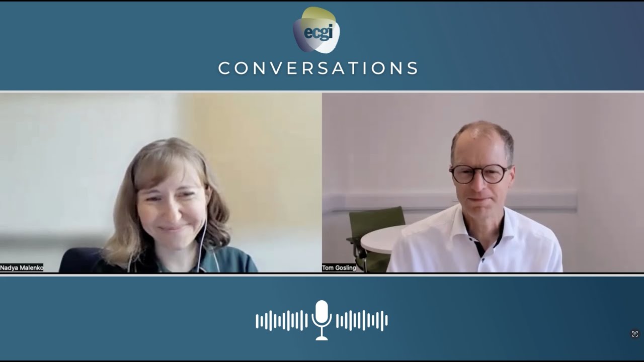 ECGI Conversations - Prof. Nadya Malenko - YouTube