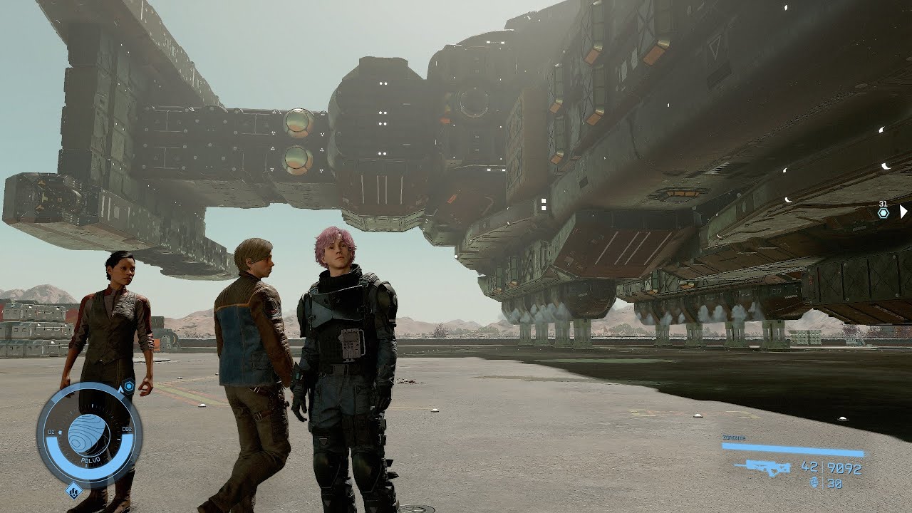 The biggest ship I've ever built in Starfield - YouTube