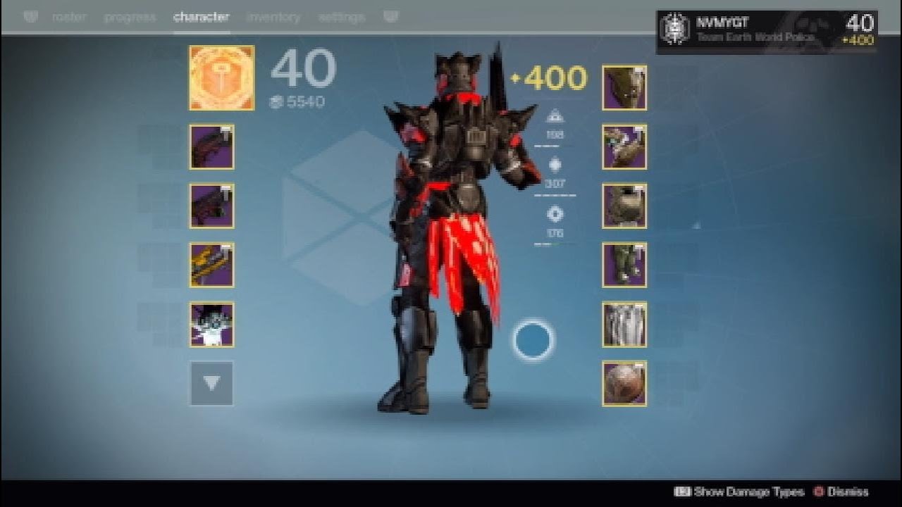 D1 CROTA'S END raid armor base vs ornamented - YouTube