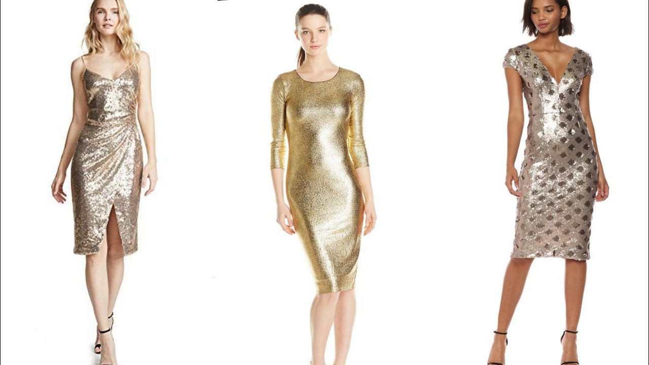 Hottest Collection OF dress the population Allison Sequin Sheath ...