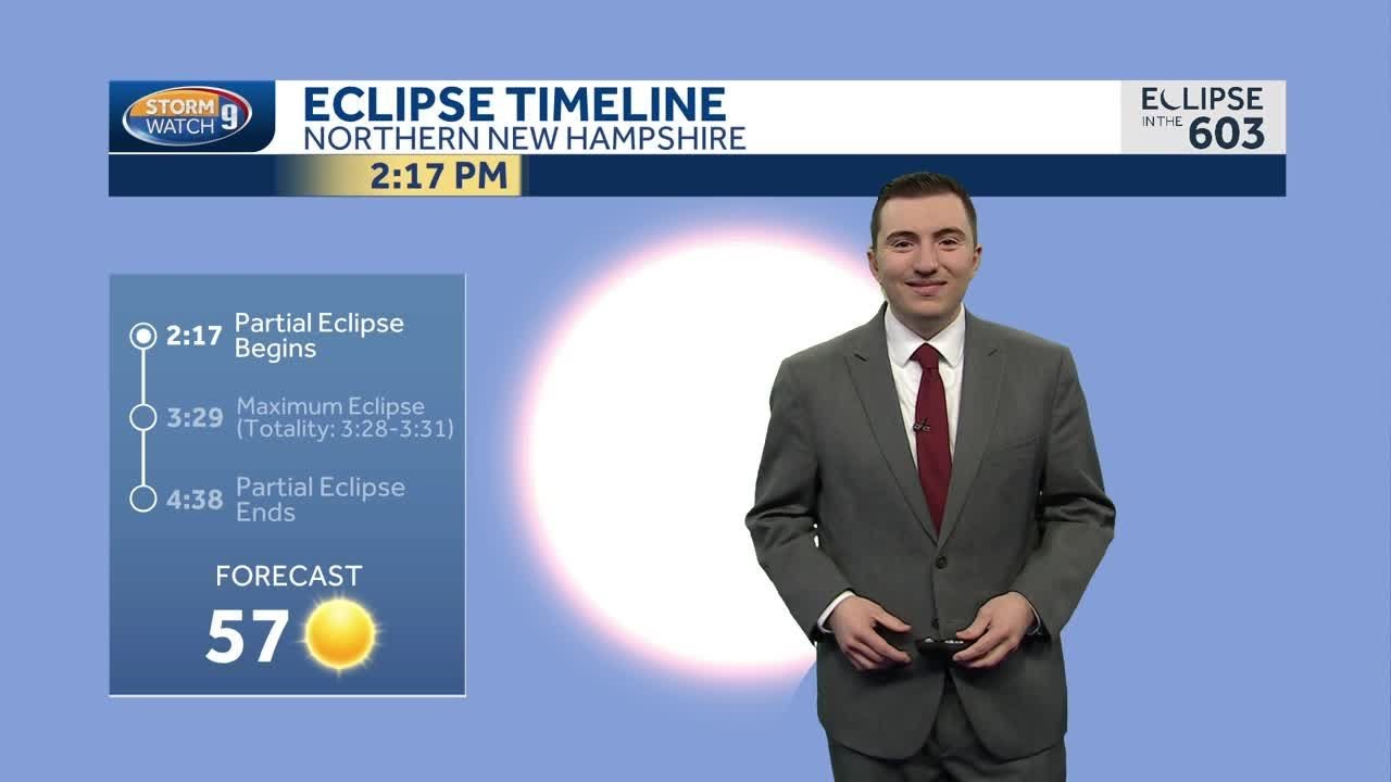 Mostly clear, sunny skies for total solar eclipse in New Hampshire ...