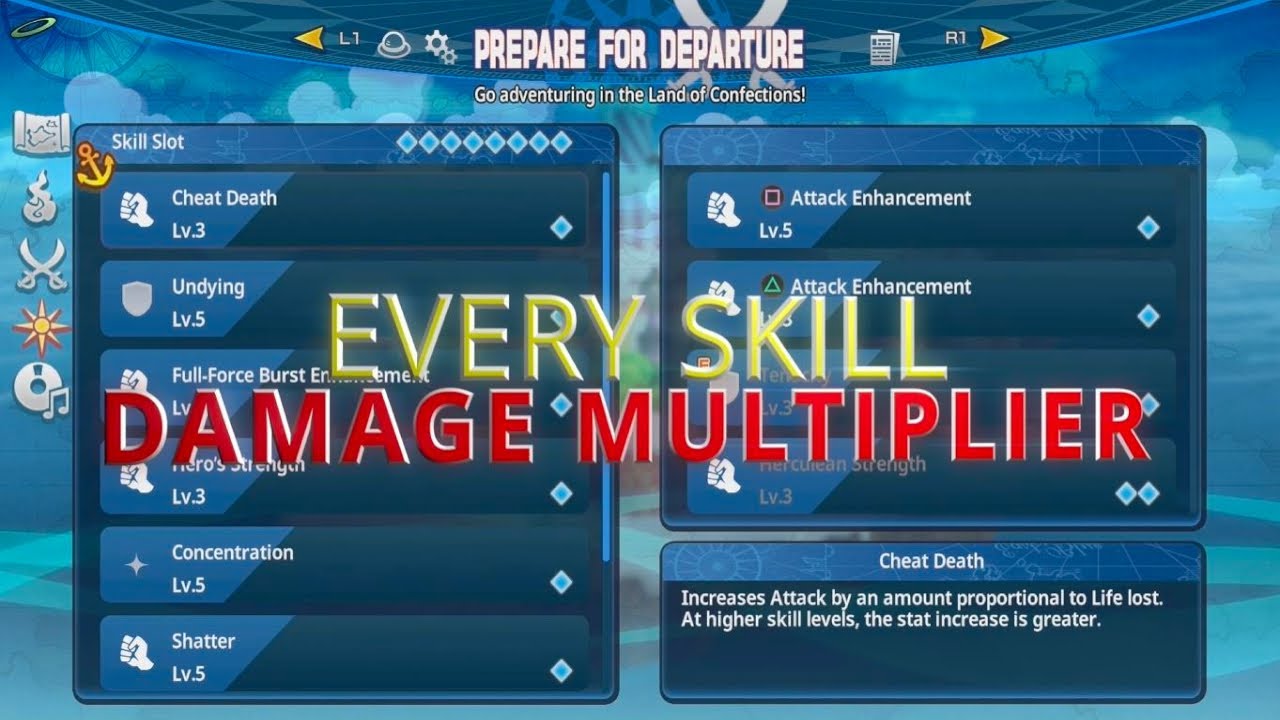 EVERY SKILL MULTIPLIER in One Piece Pirate Warriors 4 - YouTube