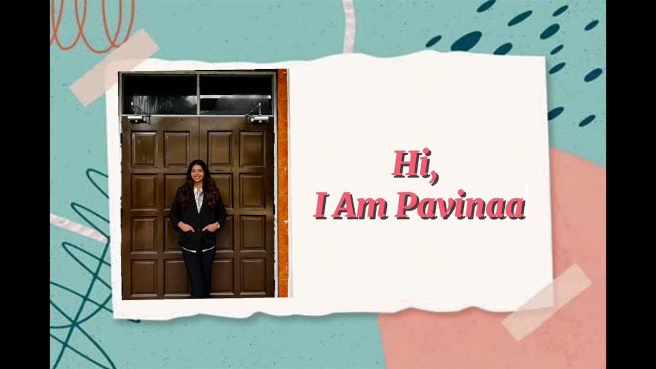 UHLB 3132-53 VIDEO RESUME: PAVINAA RAGAVAN (A21ET0203) - YouTube