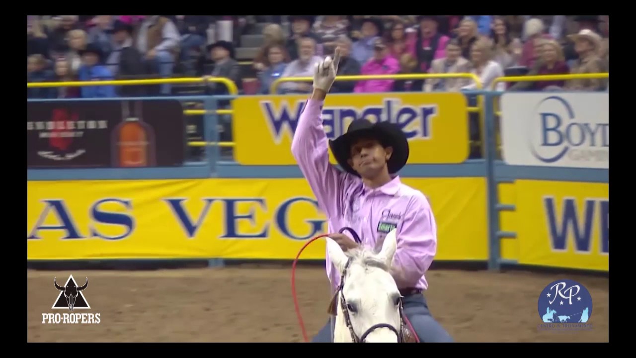 Kaleb Driggers & Junior Nogueira 4.0 | NFR 2016 | Team Roping | Round 5 ...