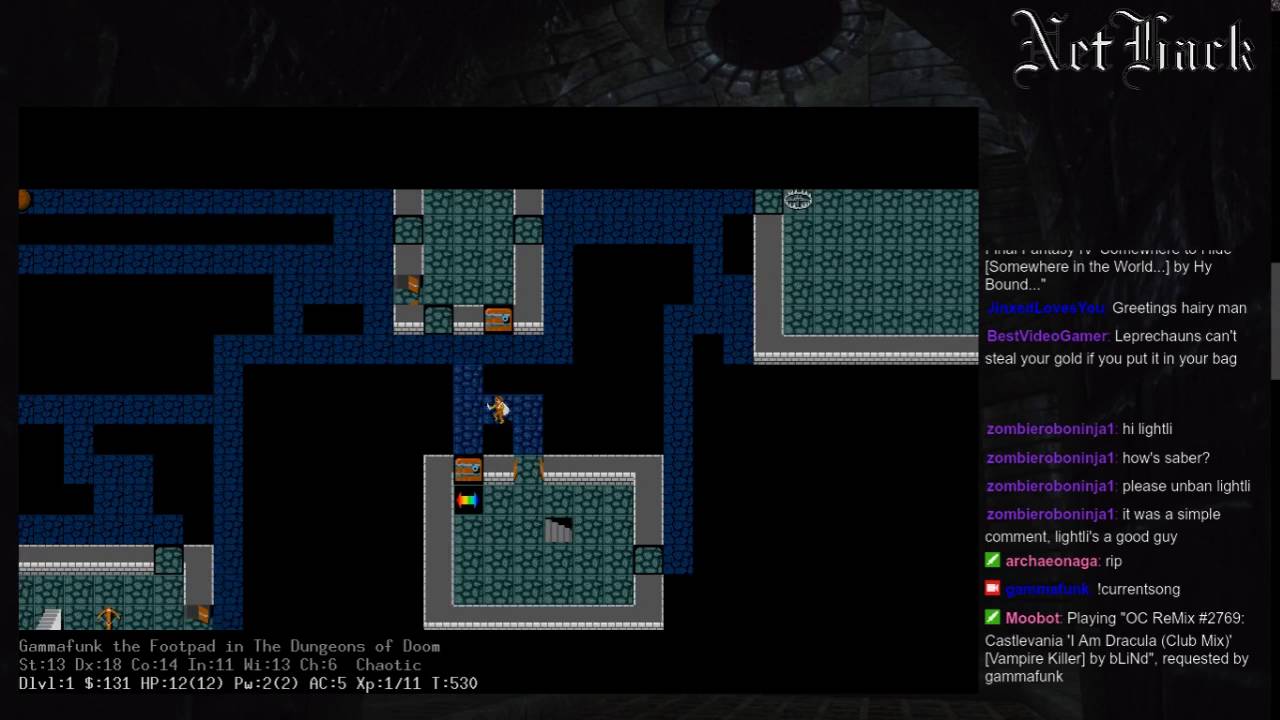 Nethack - Human Rogue - Part 1: Go Bravely with Kos! - YouTube