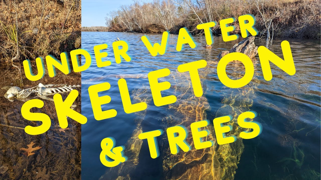 Kayaking Cuyuna Mine Pits 10-30-22 - YouTube