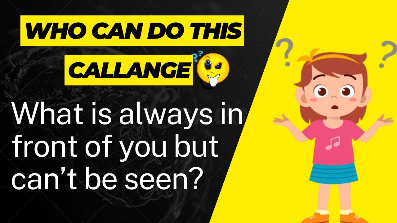 Riddles Challenge_ 10 Tricky Riddles_ Improve Your English Conversation ...