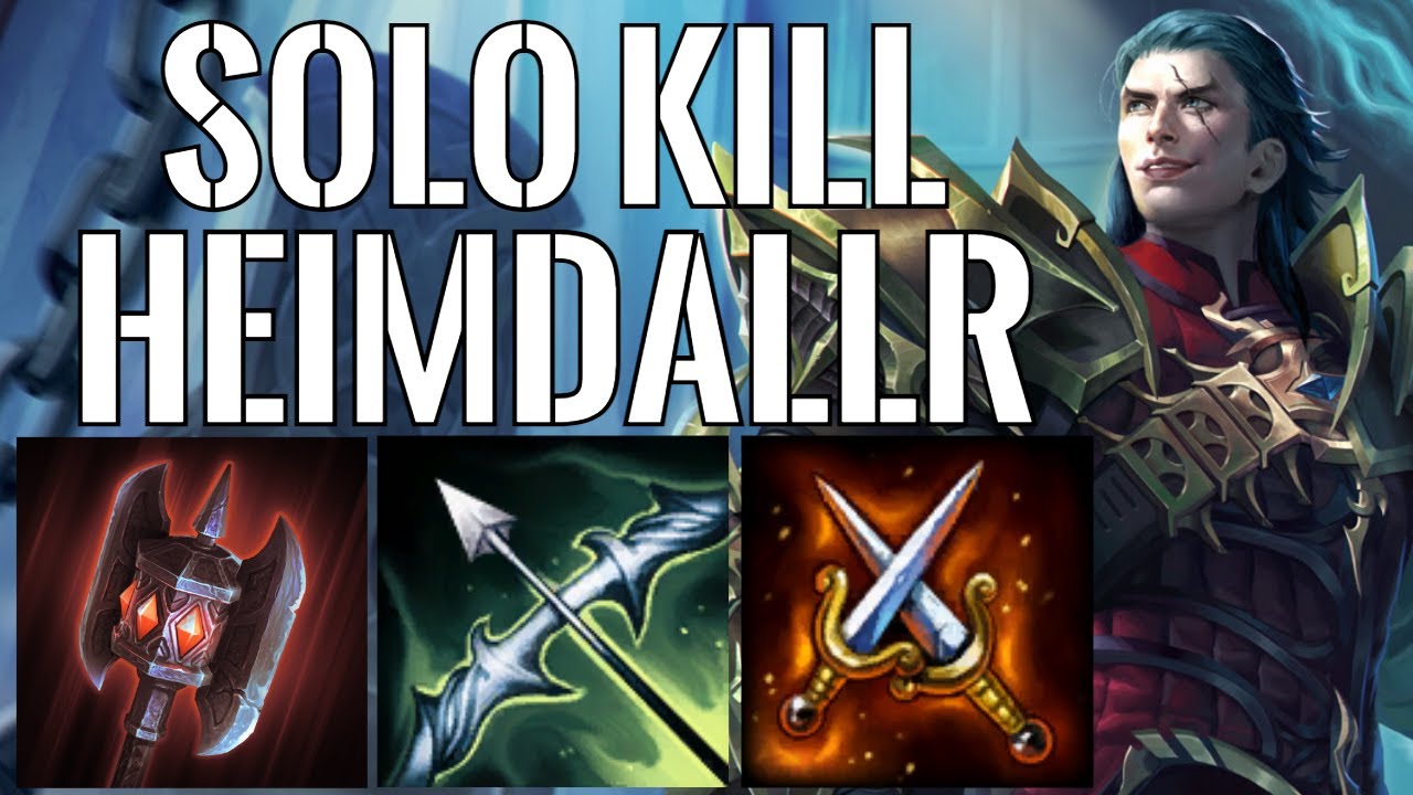 The One Shining Light On The Team! Heimdallr Carry Gameplay (Smite ...