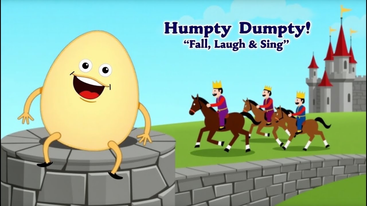 Humpty Dumpty had a great adventure kids song R1E0504 | Counting Songs ...