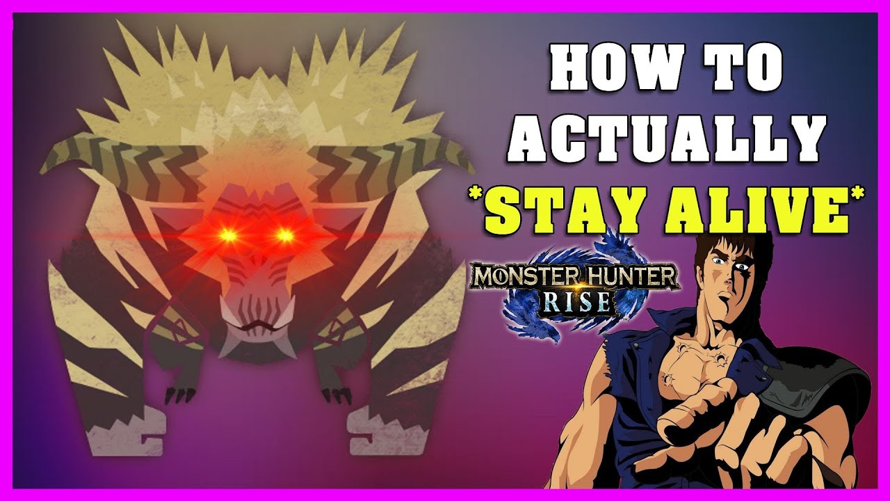 How to actually STAY ALIVE! - Monster Hunter Rise Beginners Guide - YouTube