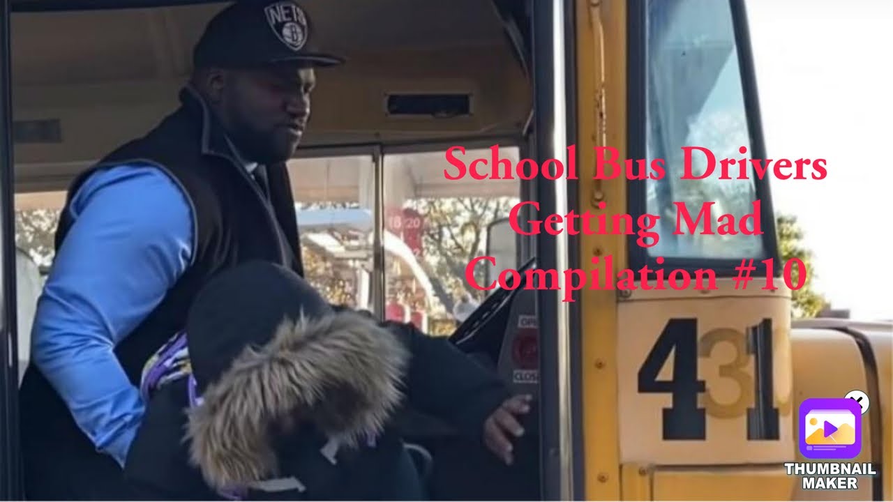 School Bus Drivers Getting Mad Compilation #10 - YouTube