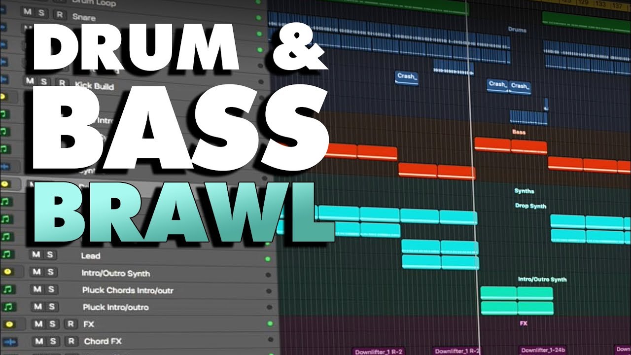 Drum and Bass Brawl | Logic Pro X Template (+ Samples, Stems & Serum ...